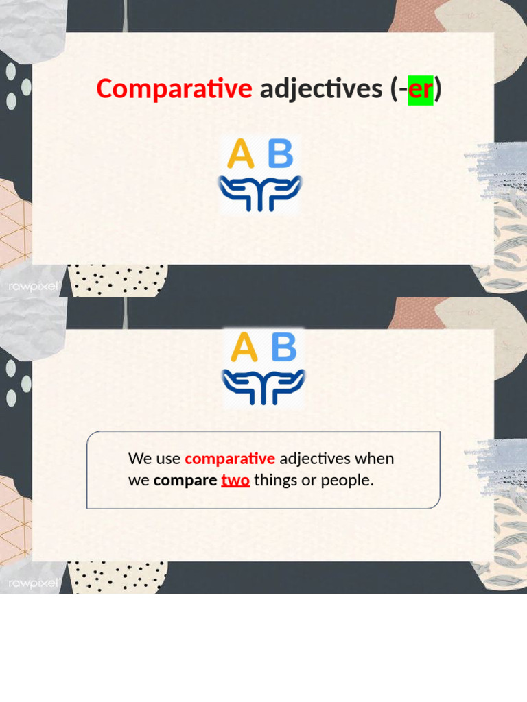 Understanding Comparative Adjectives | PDF