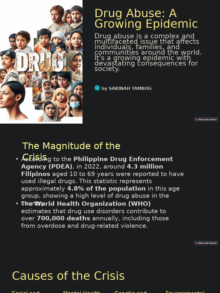 Drug-Abuse-A-Growing That Can Affect Psychological Health | PDF ...