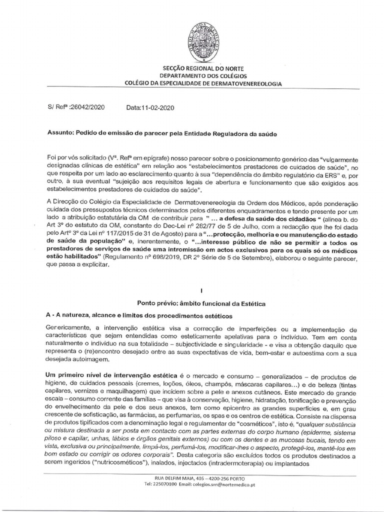 Parecer 2020 | PDF
