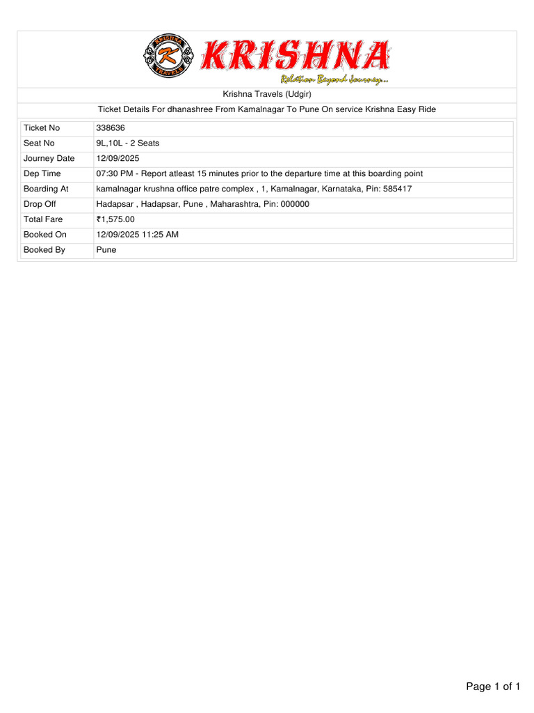 Ticket 2 | PDF