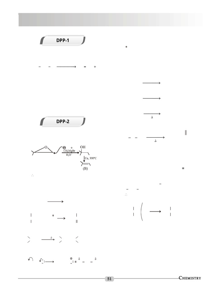 Alcohols and Ethers: Key Concepts and Reactions | PDF | Ether ...