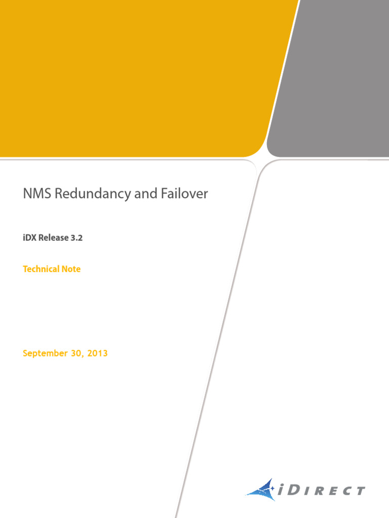 NMS Redundancy and Failover Guide | PDF | Command Line Interface ...