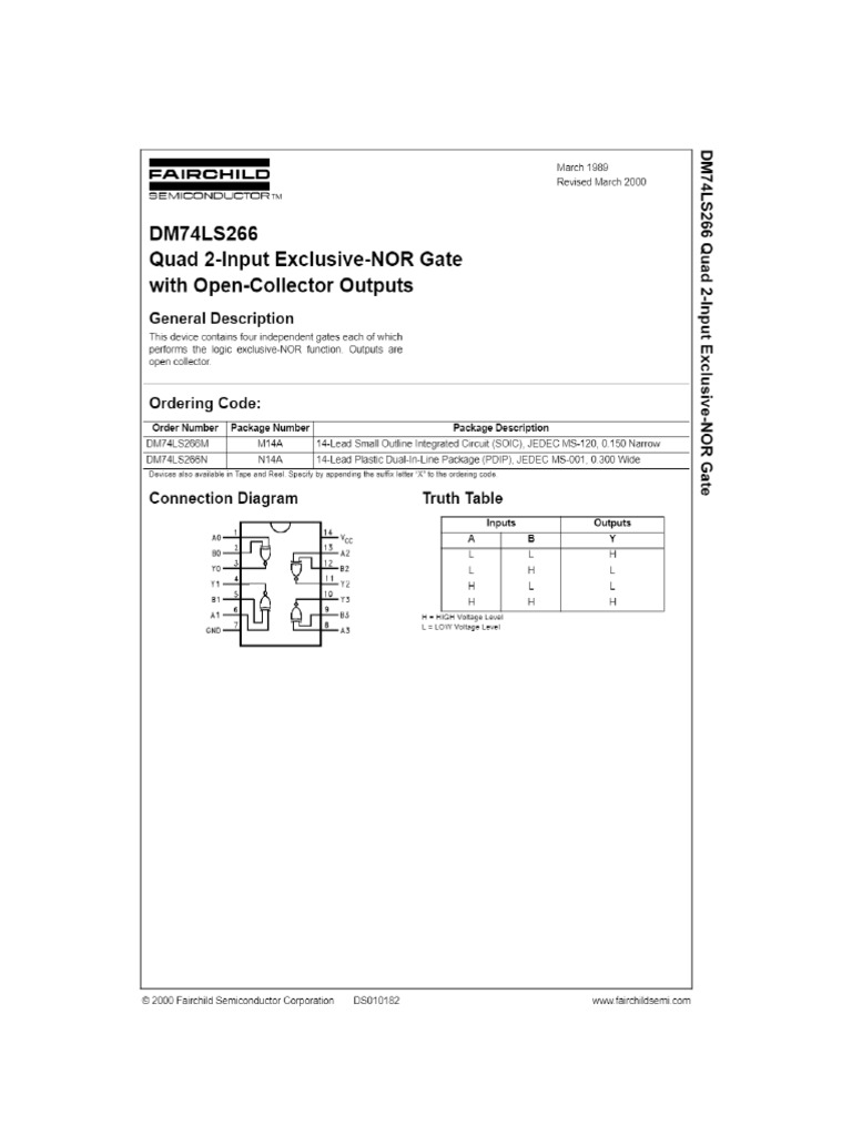 74LS266 | PDF
