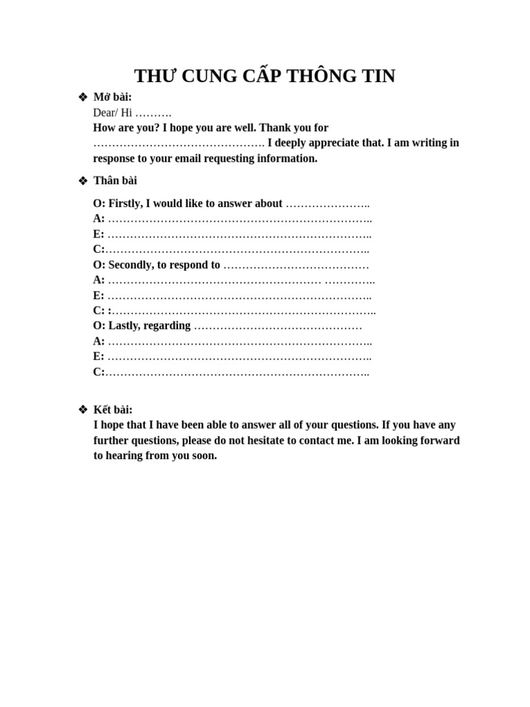 Effective Email Templates for Information Requests | PDF | Argument