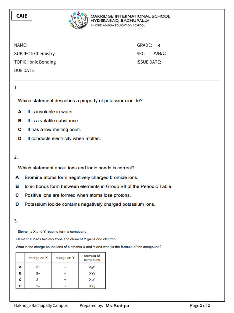 T - 582ec0fd 3ad8 4796 8203 309b1cb606c2grade 8 Worksheet On Ionic ...