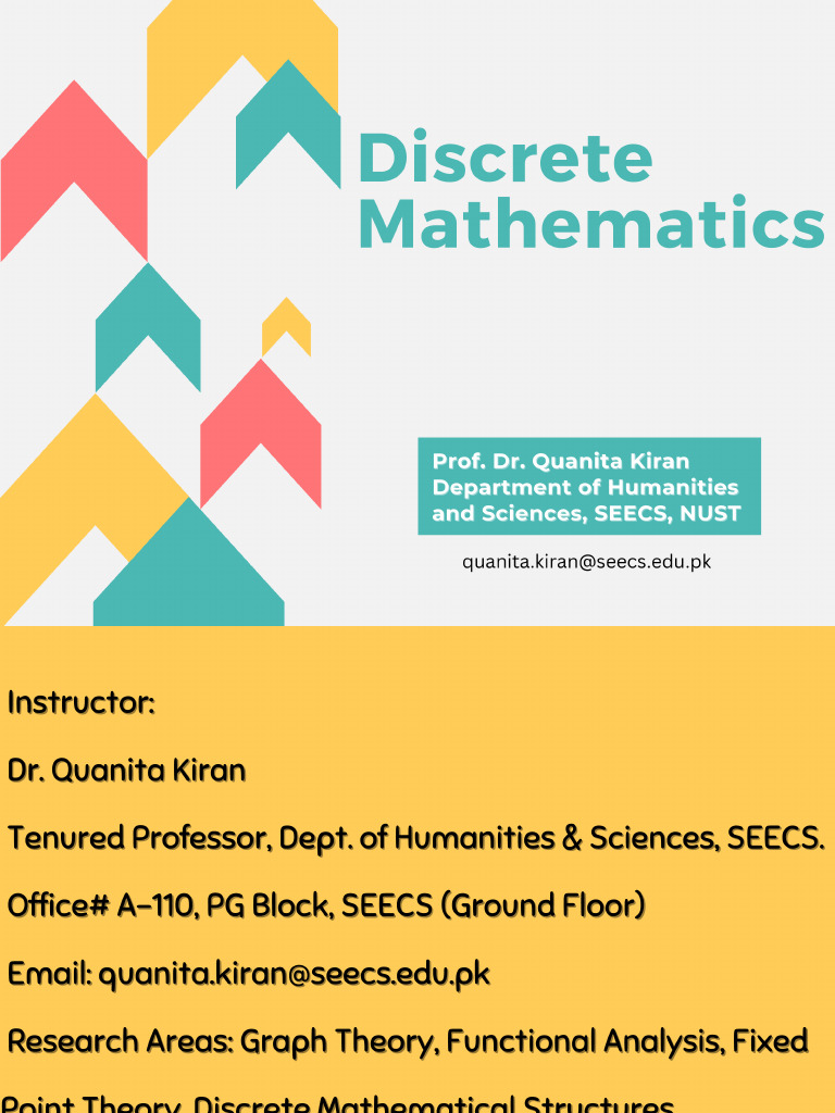 Discrete Mathematics-Introductory Lecture | PDF