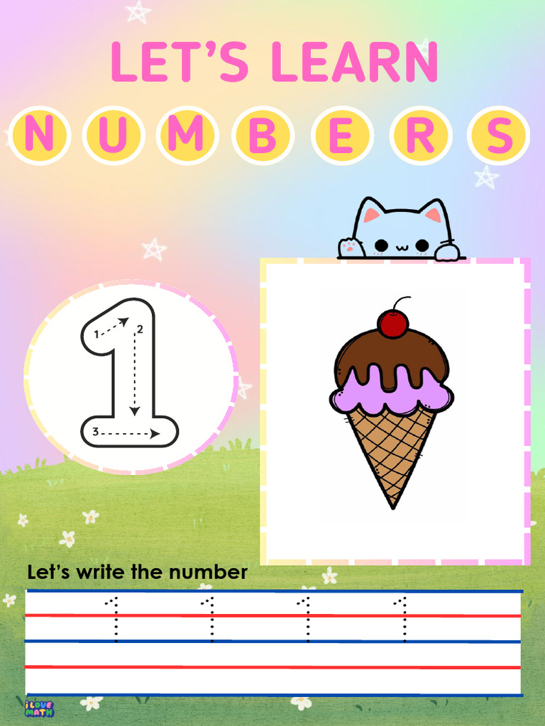 Lets Learn Numbers | PDF