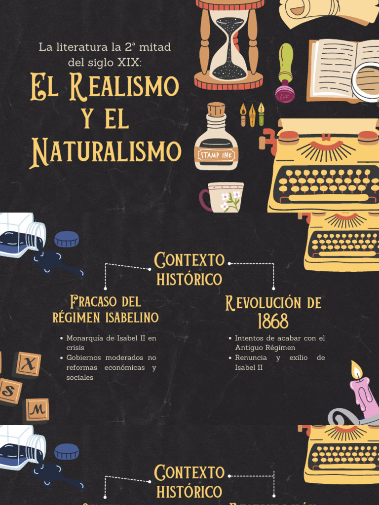 Realismo y Naturalismo en el Siglo XIX | PDF | Realismo literario