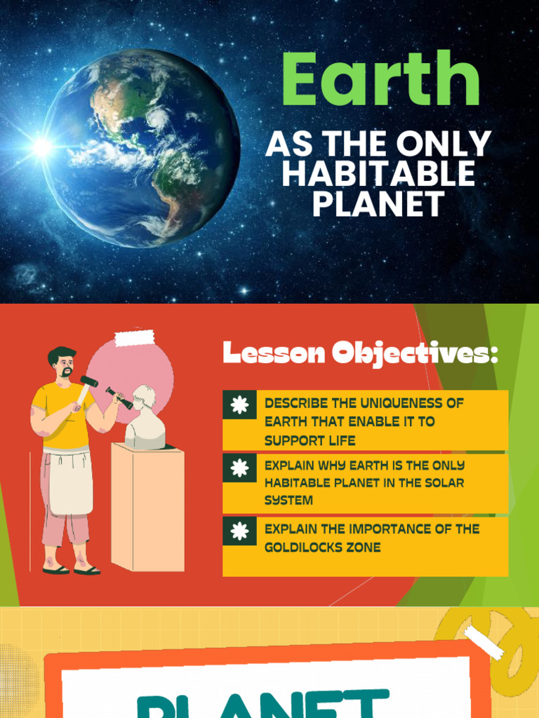 Earth: The Only Habitable Planet Quiz | PDF