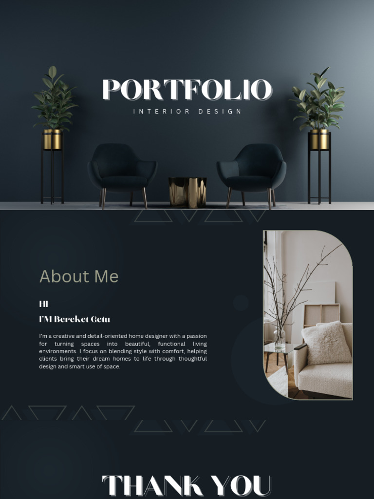 Interior Design Portfolio by Bereket Getu | PDF