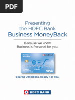 HDFC Classic Premium Banking Overview | PDF | Credit Card | Banks