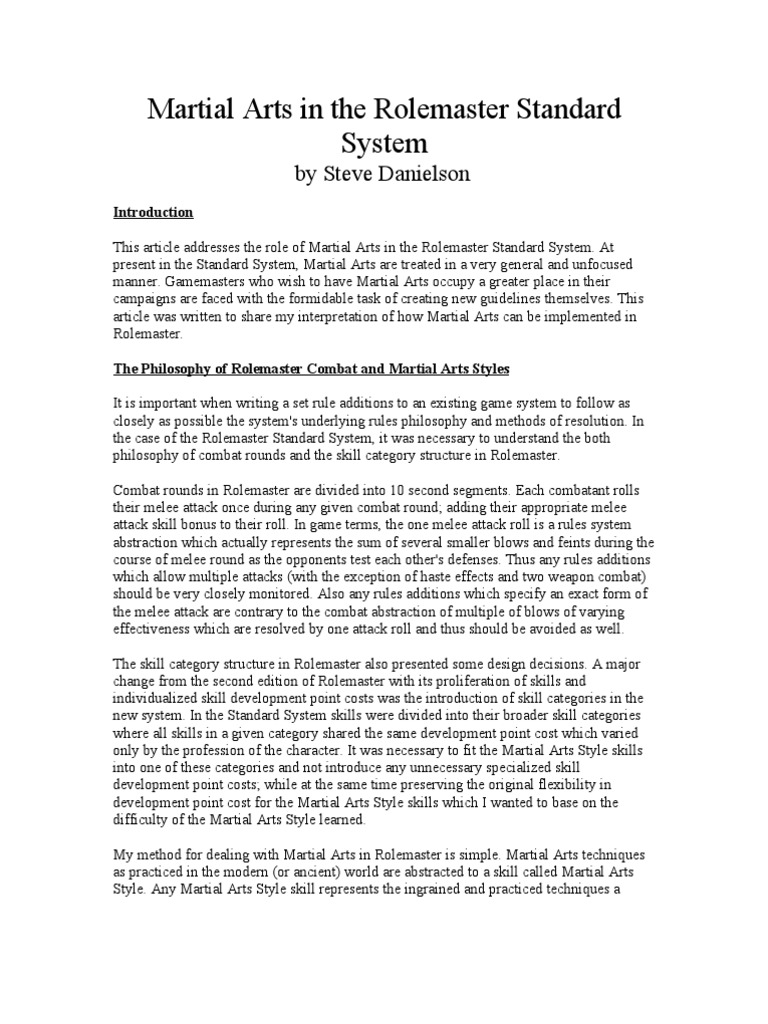 Mastering the Martial: A Comprehensive Guide to Implementing Martial ...