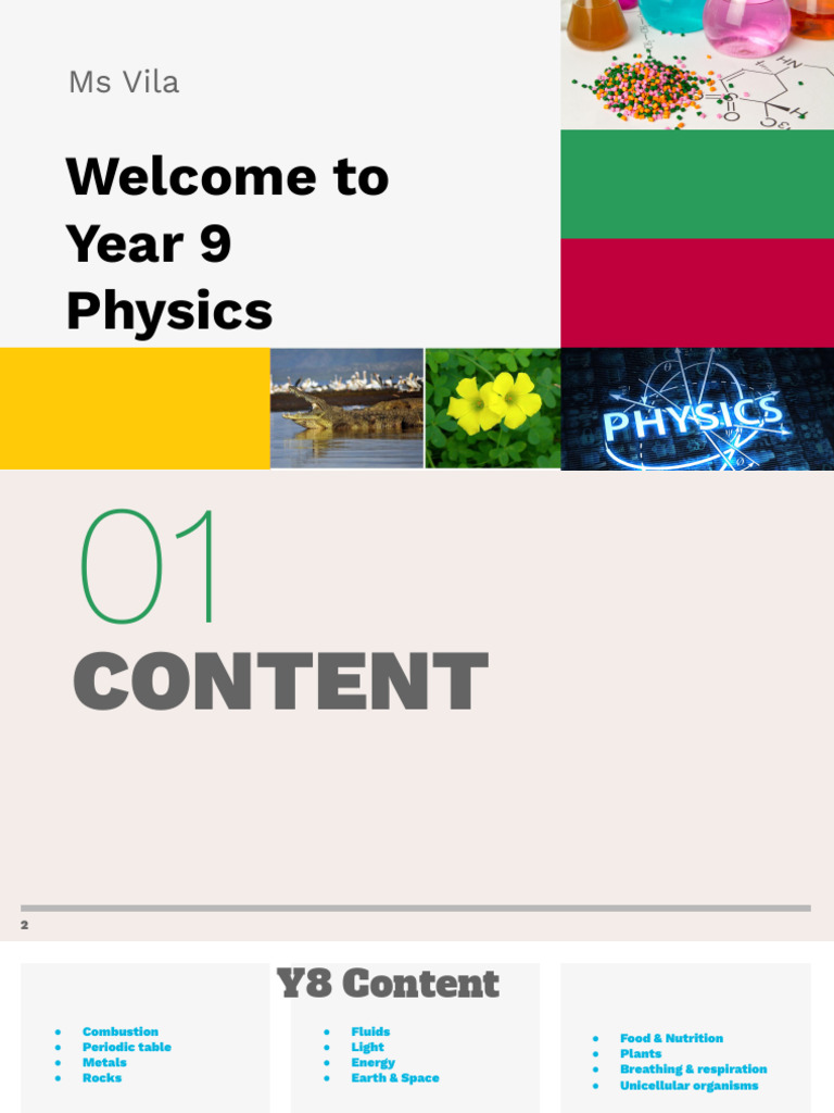 Y9 Introduction To Physics | PDF