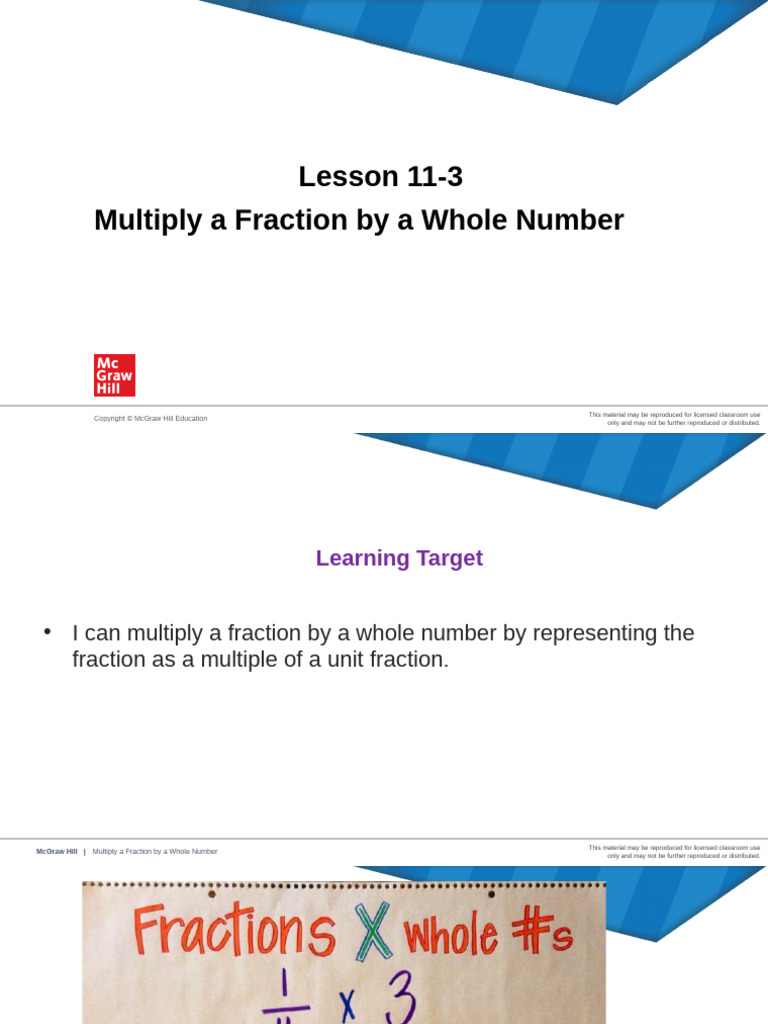 Multiply Fractions by Whole Numbers | PDF | Multiplication | Arithmetic