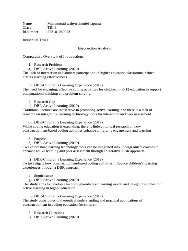 Asynchronous Activity Understanding | PDF | Educational Technology | Learning