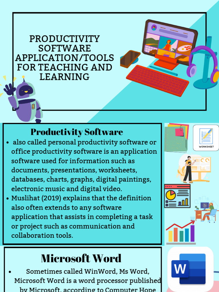 Essential Productivity Software for Education | PDF | Microsoft Power ...