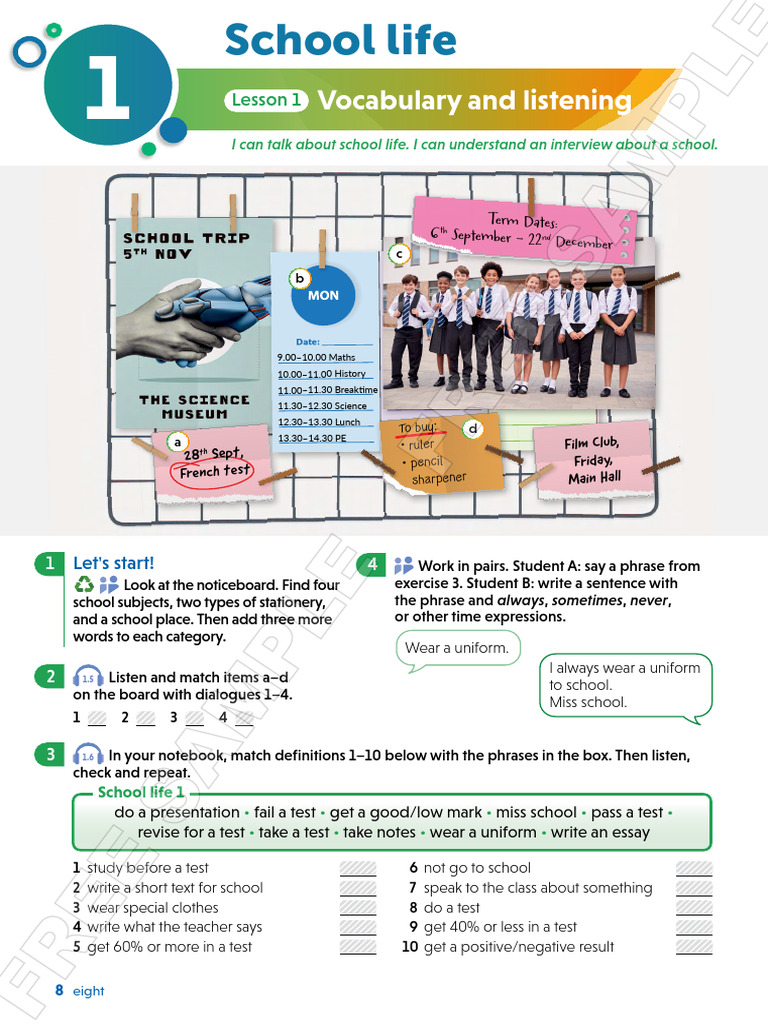 Together Klasa 6 SB Unit 1 | PDF | Phrase