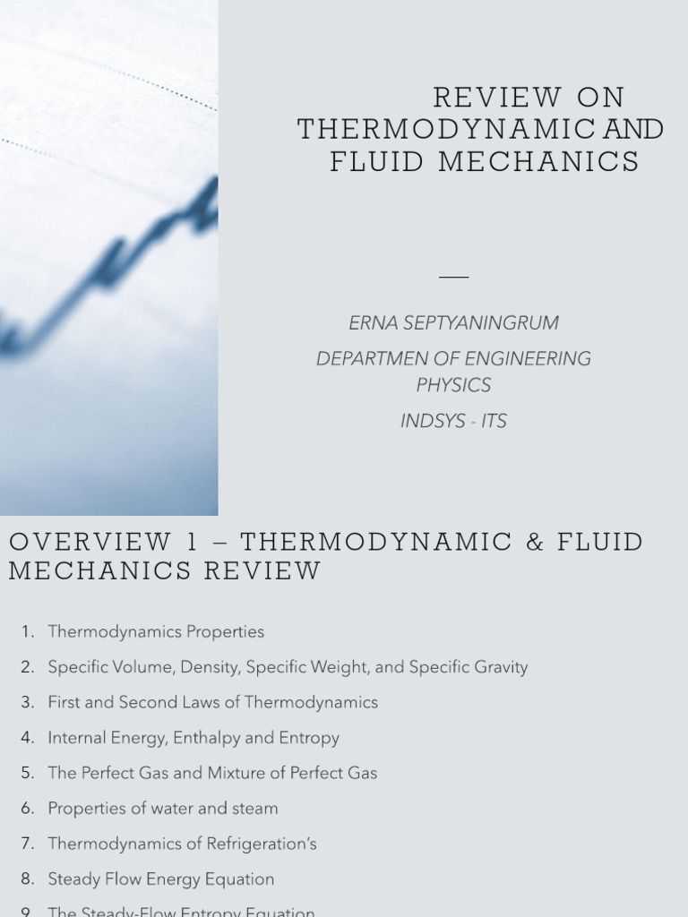 Review On Thermodynamic, Fluid Mechanics | PDF | Refrigerator | Heat