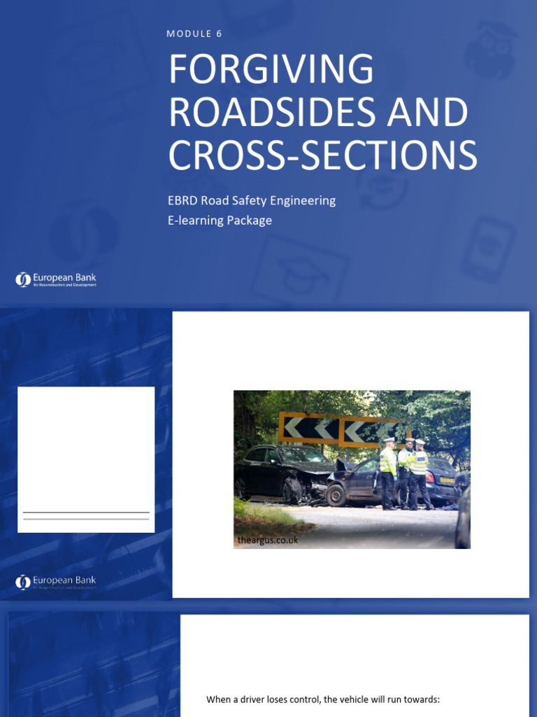Forgiving Roads and Roadside Safety Design | PDF | Lane | Traffic