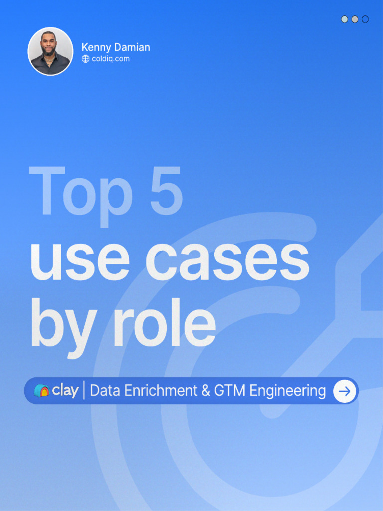Clay Use Cases | PDF
