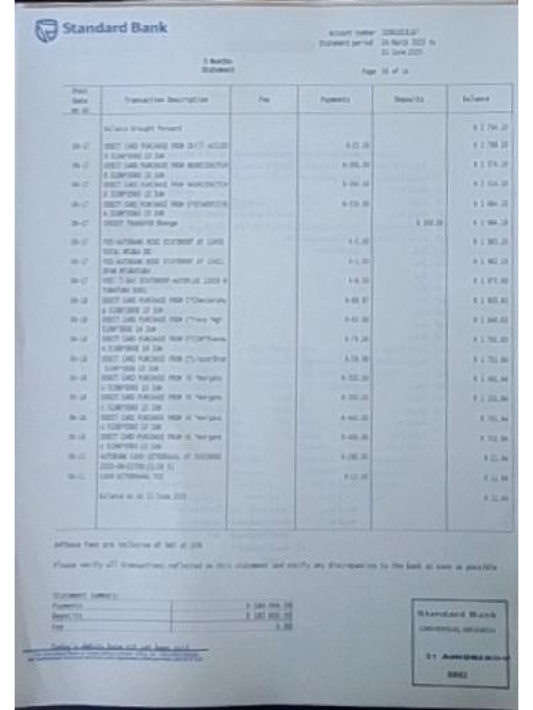 Bank Statement | PDF