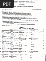 G9 Mathematics Term 4 Exam | PDF | Numbers | Number Theory