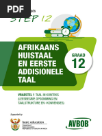 SVN Gec Afrikaans Eksamen GR 9 2024 | PDF