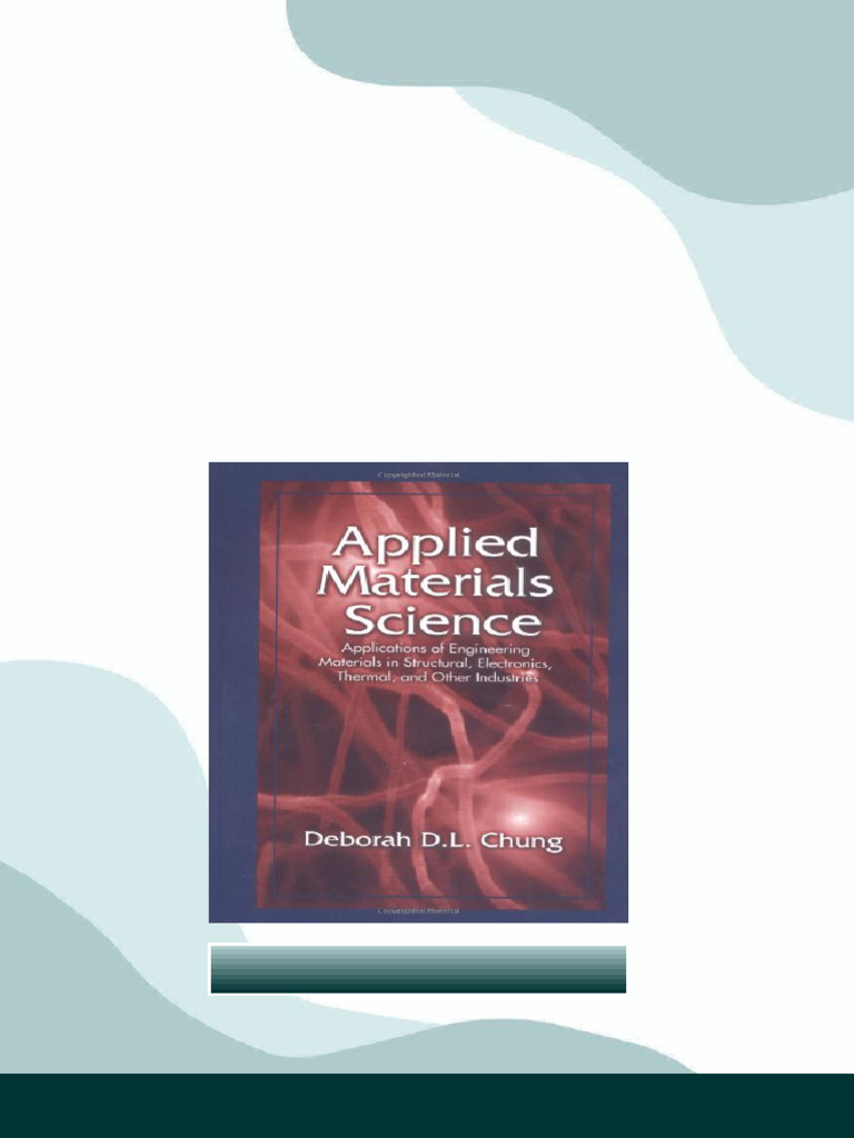 (Ebook) Applied Materials Science: Applications of Engineering ...