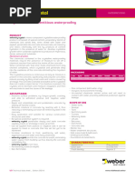 Weberdry 360 PU Waterproofing Guide | PDF | Concrete | Materials