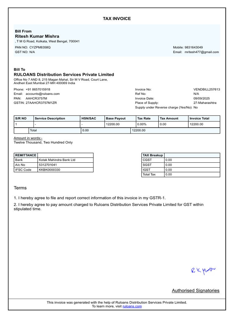 Sign Invoice Signed by RuSign | PDF | Governance | Government