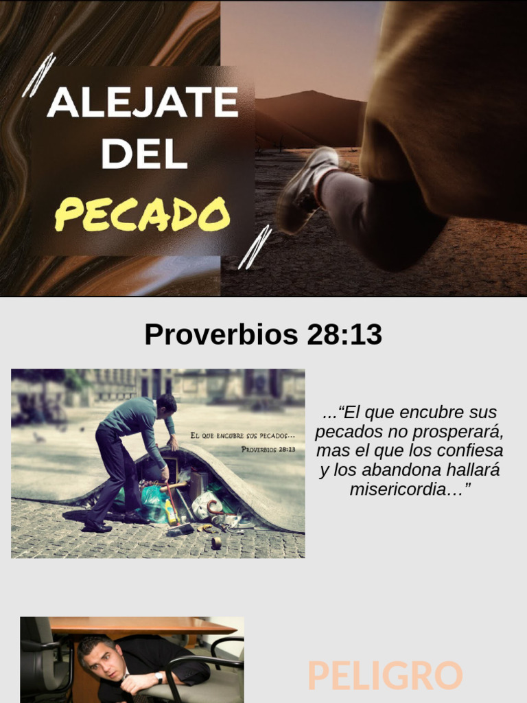 Alejate Del Pecado | PDF