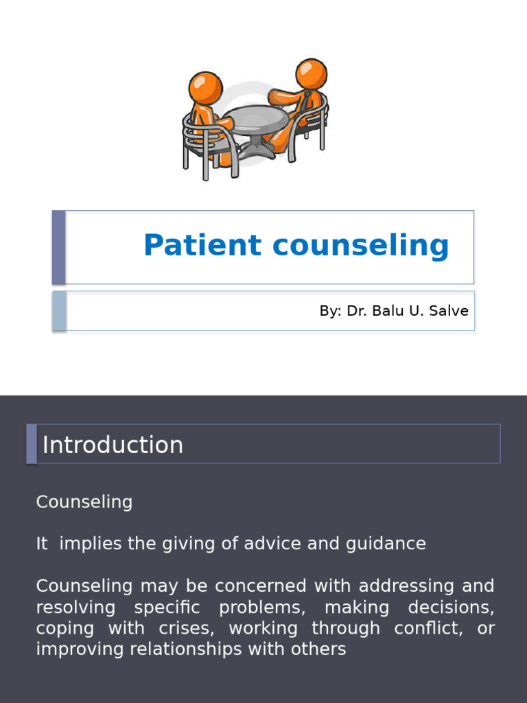 Effective Patient Counseling Strategies | PDF | Psychotherapy | Mental ...