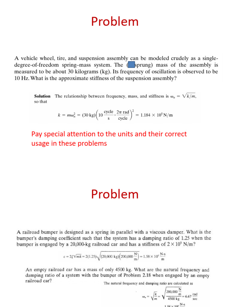 Problems Free Response | PDF