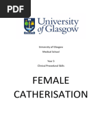 HOUDINI Urinary Catheter Removal Protocol - v2 - GSTT | PDF