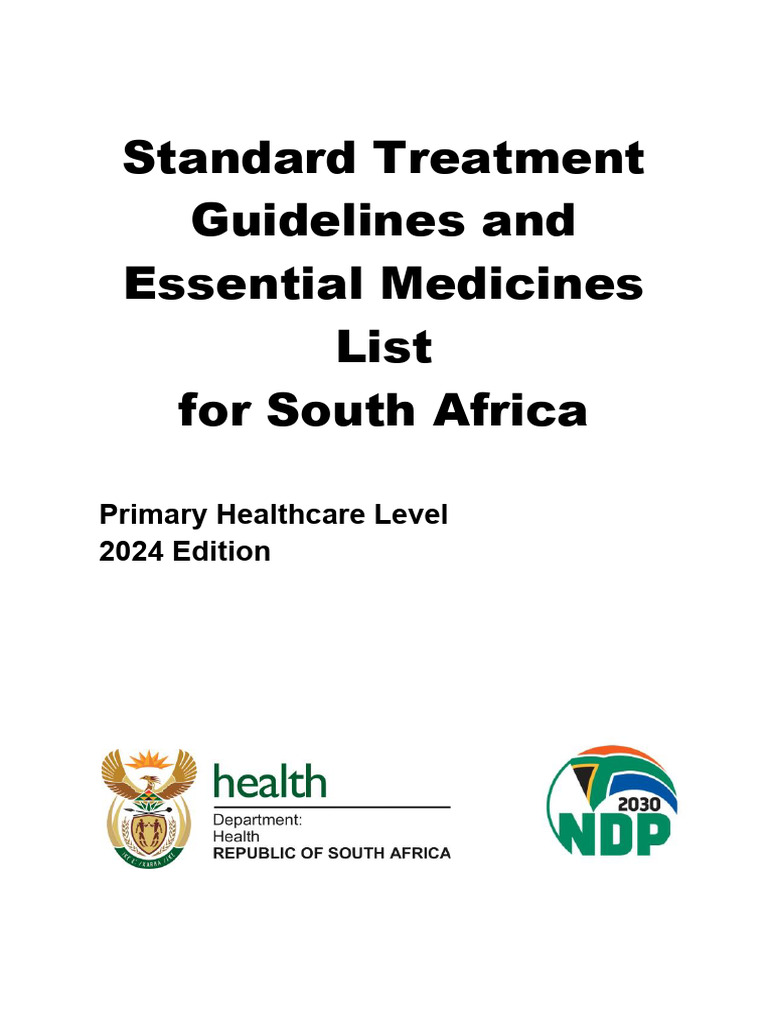 Primary Healthcare Standard Treatment Guidelines and Essential ...
