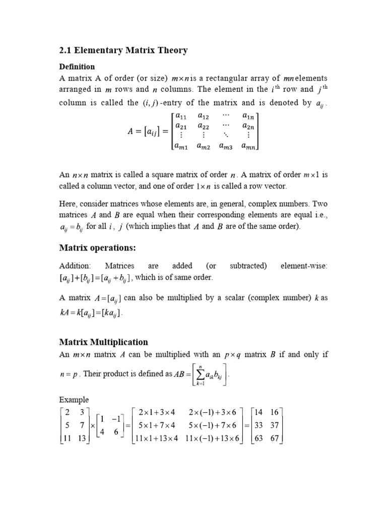 7x4 Matrix Operations and Properties | PDF | Matrix (Mathematics ...