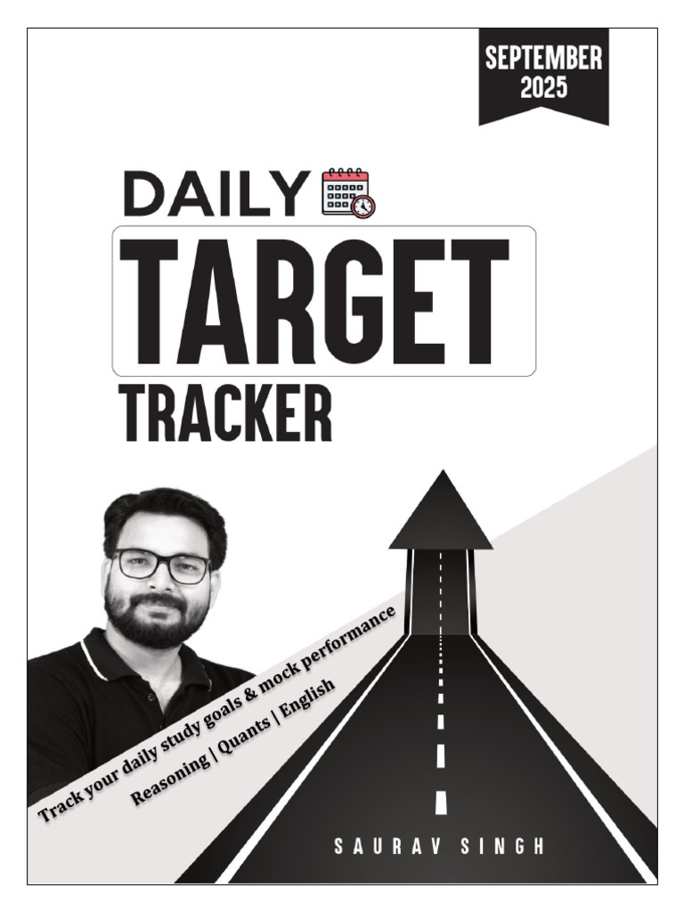 Daily Target Tracker (September) by Saurav Singh | PDF | Chess Theory ...