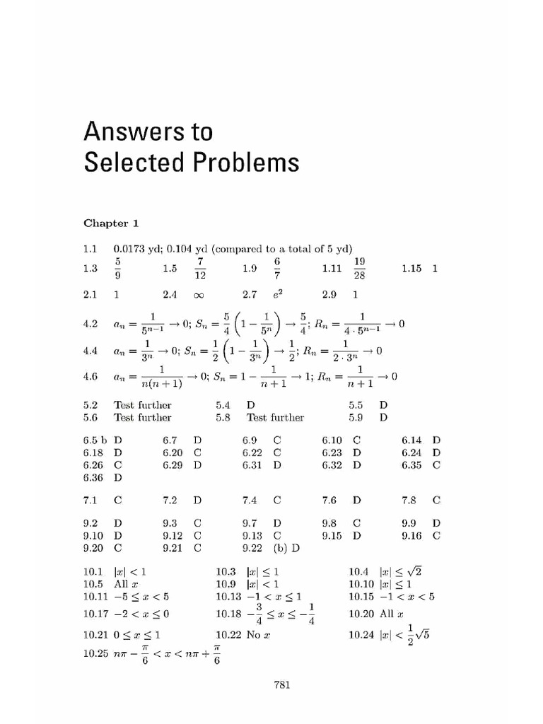 Mary L Boas Solution | PDF
