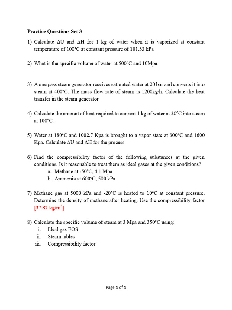 Practice Questions Set 3 | PDF