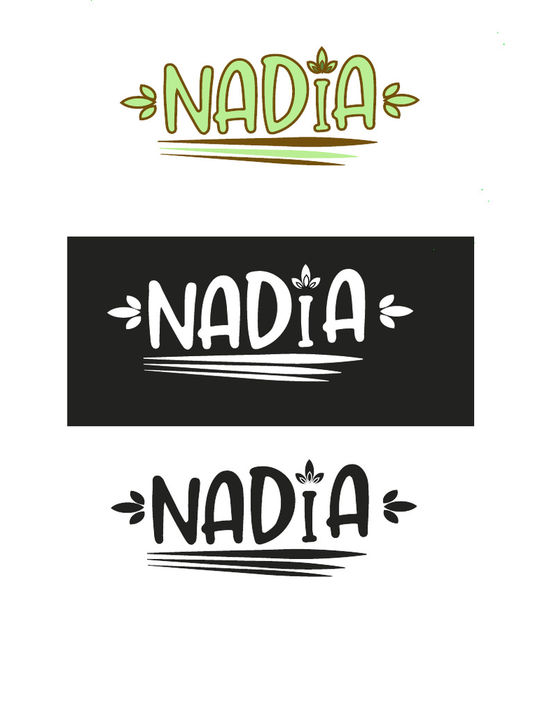 Nadia LOGO | PDF