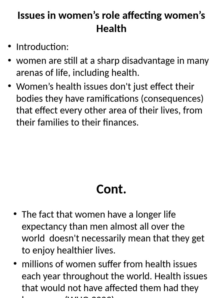Women's Health Challenges and Solutions | PDF | Maternal Death | Childbirth