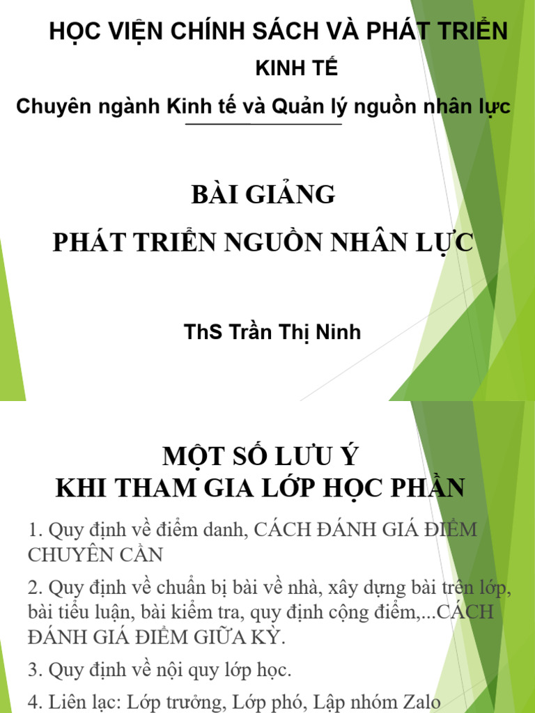 Hrd - chương 1. Tổng Quan Về Hrd | PDF