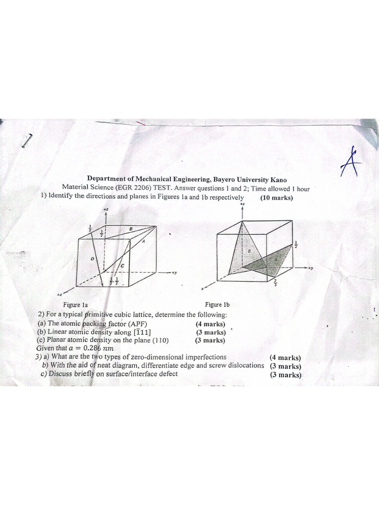 Material Science Type A | PDF