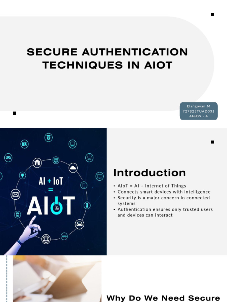 Secure Authentication in AIoT Systems | PDF