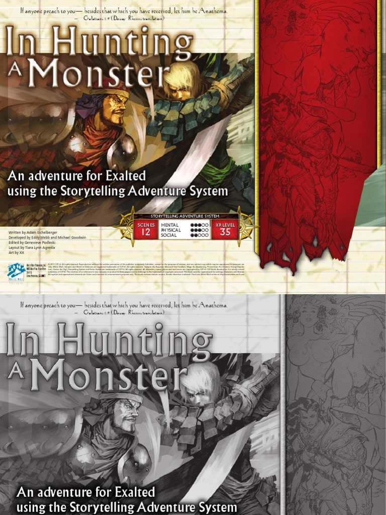 Exalted 2nd Ed - in Hunting A Monster | PDF | Hunting