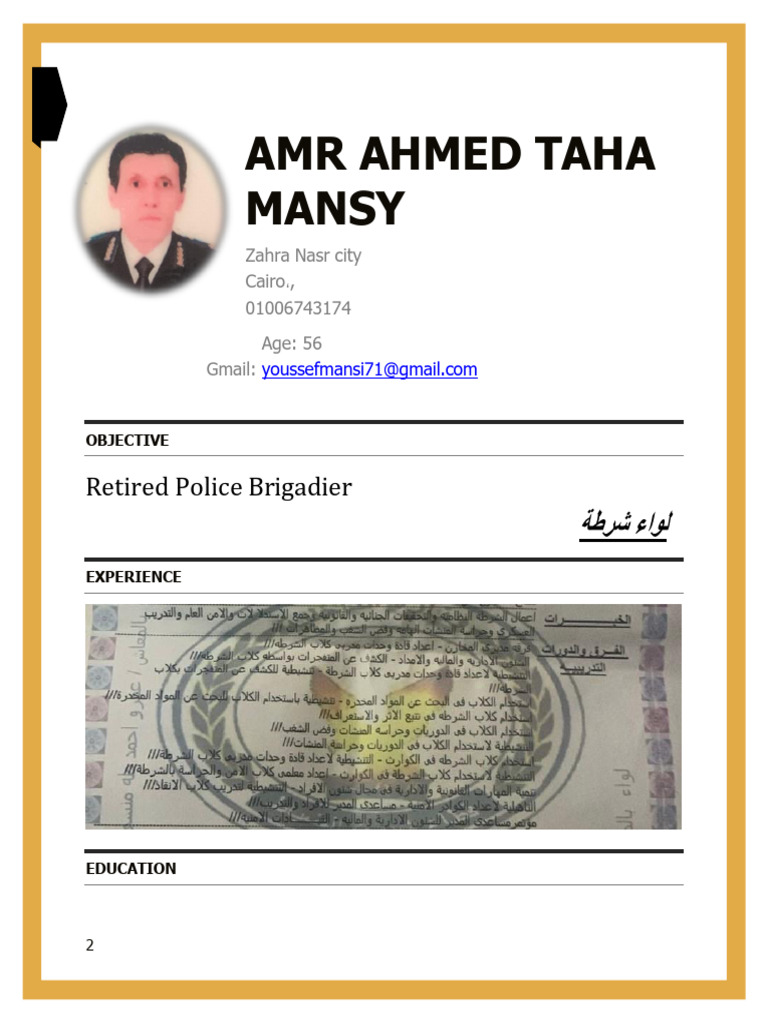 Amr Ahmed Taha | PDF