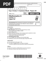 Grade7 Math Exam Answer Key | PDF