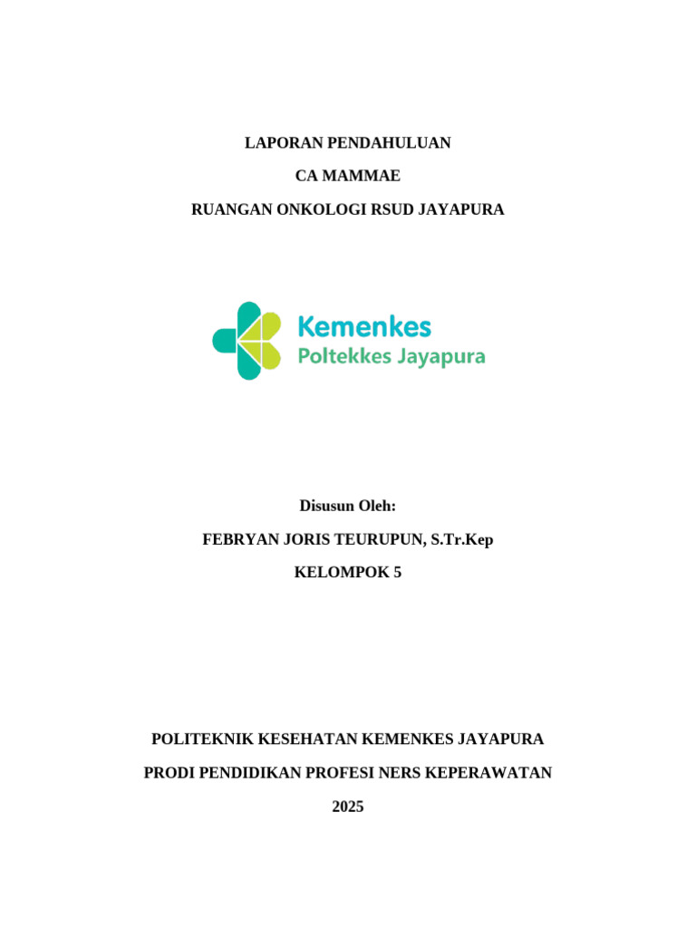Penanganan dan Diagnosis Ca Mammae | PDF