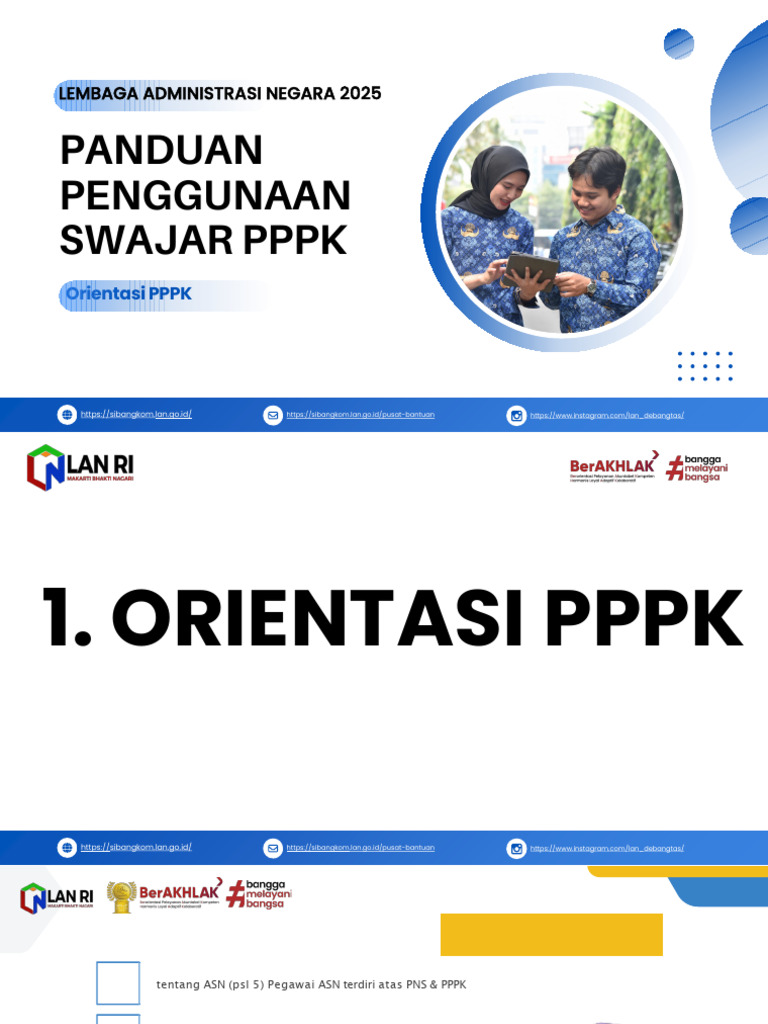 Panduan Swajar PPPPK - Sibangkom (RV) | PDF