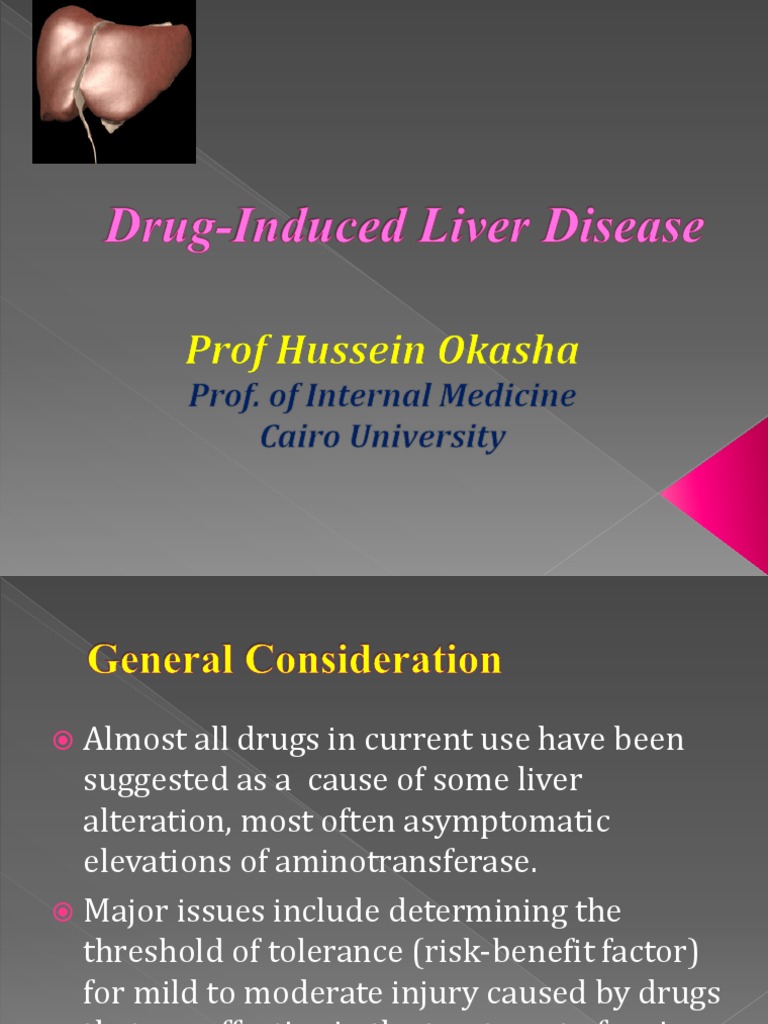 Drug-Induced Liver Disease. | PDF | Pharmacology | Liver